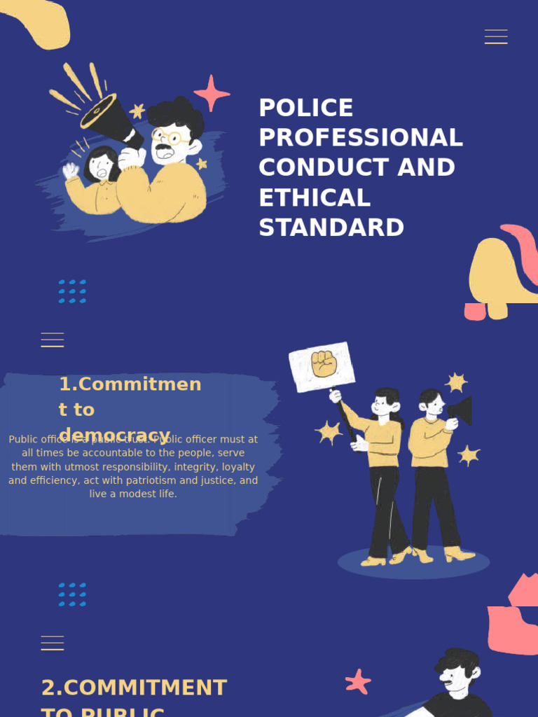 Blue Peach and Yellow Illustrated Leadership Presentation | PDF ...