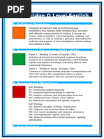 O Level Grading System Overview | PDF