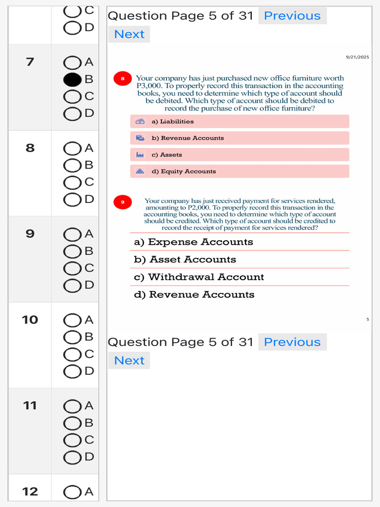 ZipGrade Student Answer Sheet Form 2 | PDF