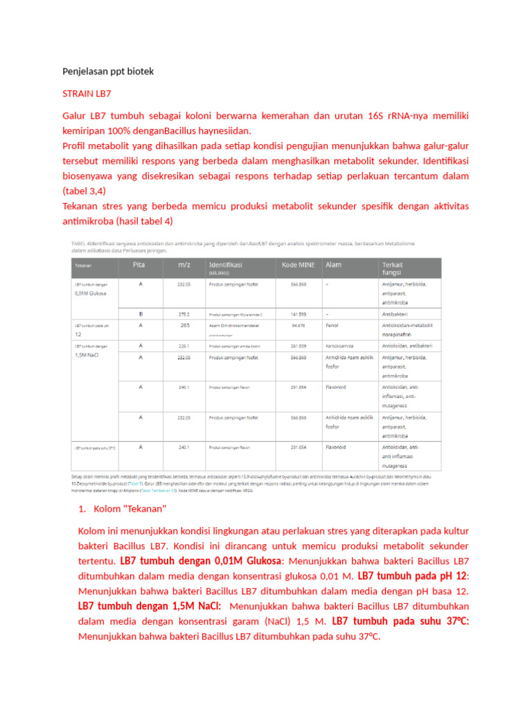 Penjelasan ppt biotek | PDF