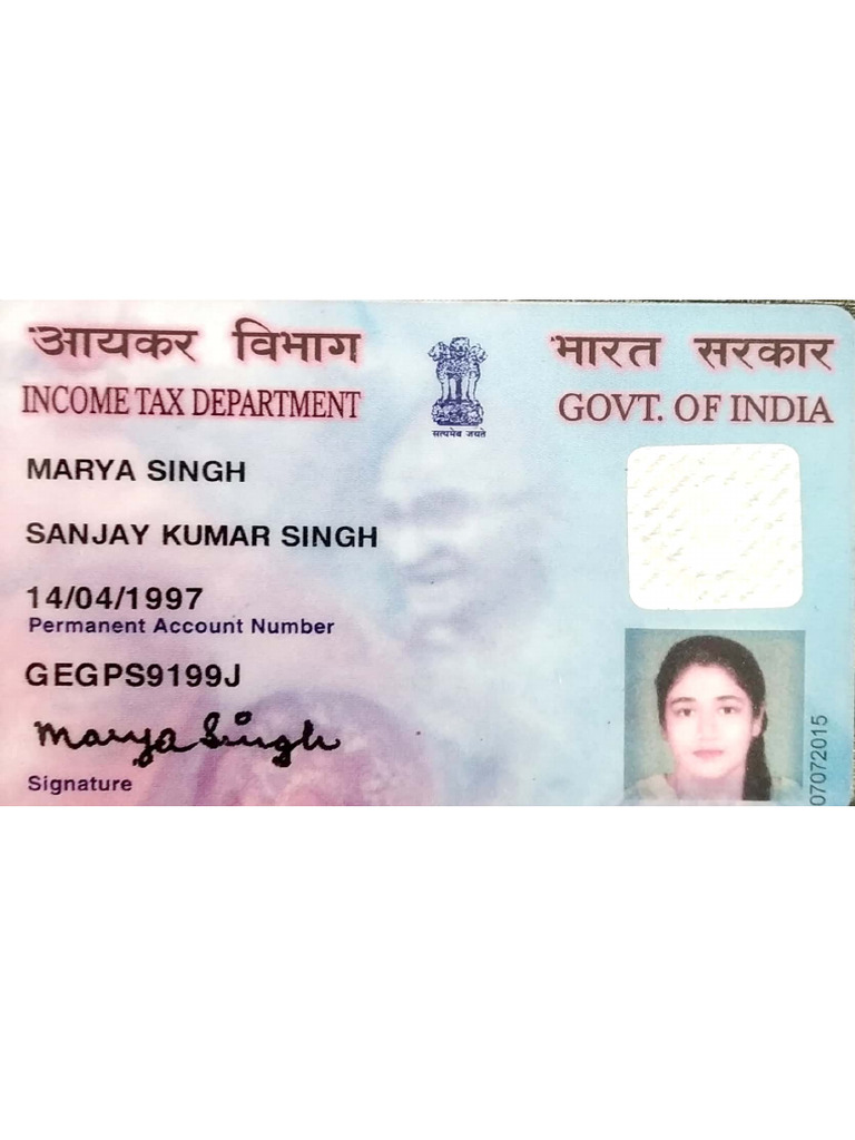 Pancard | PDF