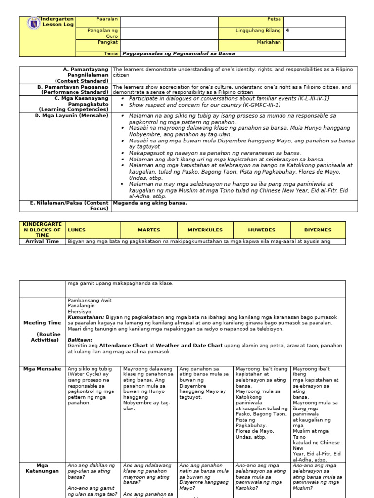 .Trashed-1764929705-Kindergarten Matatag DLL - q3 Week 4 | PDF