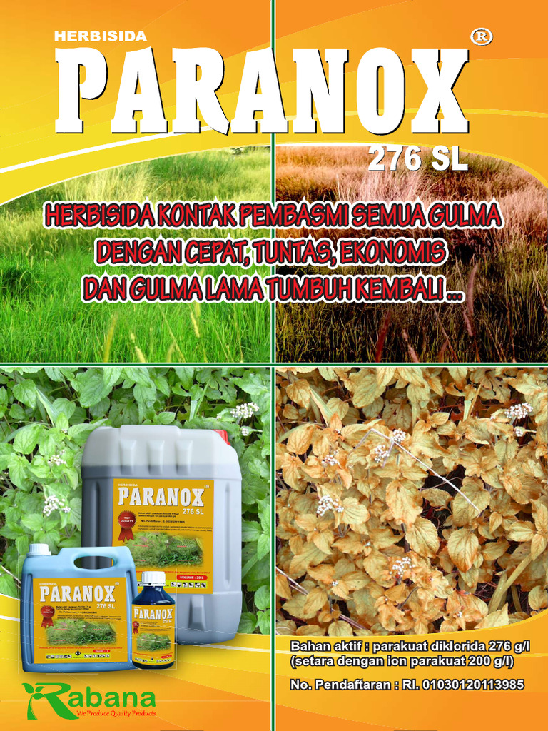 Brosur Paranox 276 SL | PDF