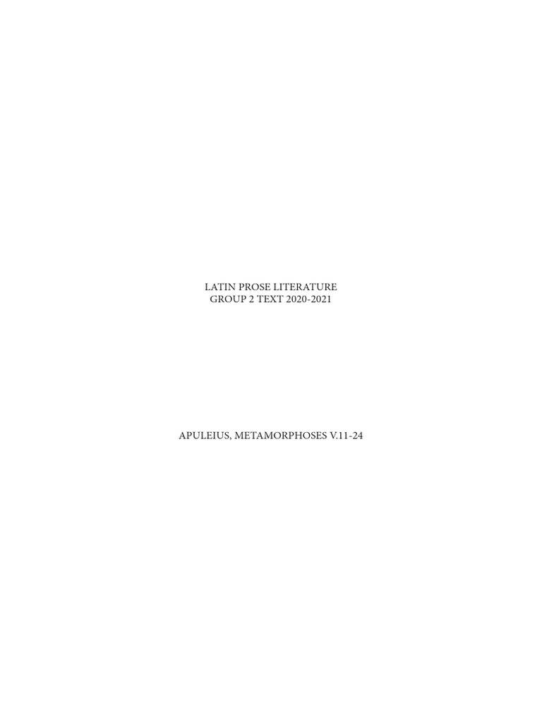 Cupid and Psyche Workbook | PDF