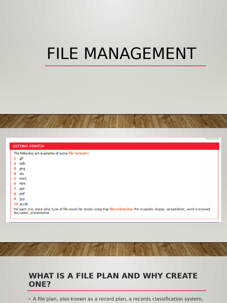 File Management | PDF