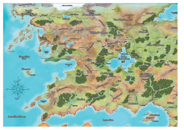 Golarion Carte | PDF