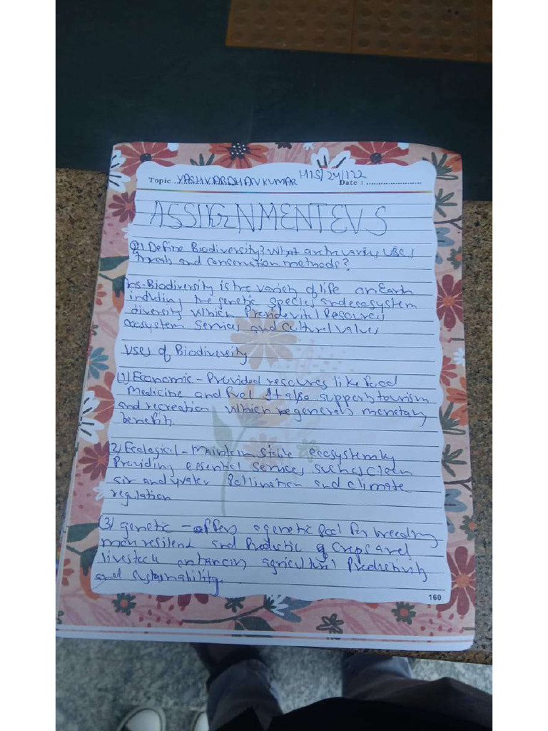 Biodiversity Assignment | PDF
