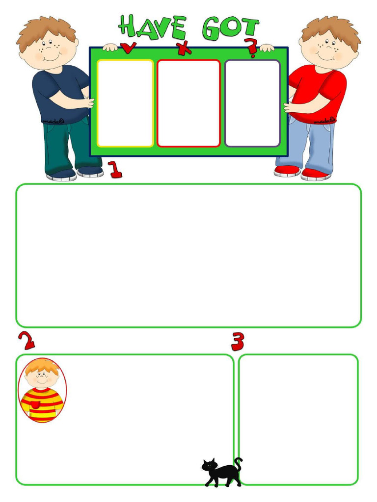 Have Got Fun Activities Games Grammar Drills 26020 | PDF