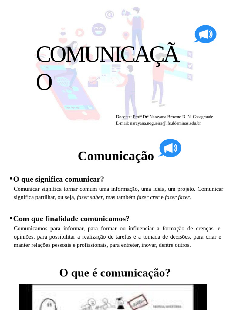 Elementos da Comunicação Eficaz | PDF | Comunicação | Comunicação humana