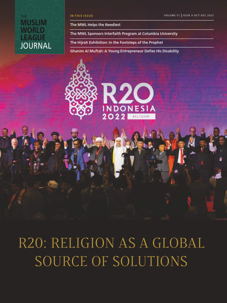 Muslim World League (MWL) Journal VOL51 Issue 6 Oct-Dec - Islamic Thought, Peace, Coexistence ...
