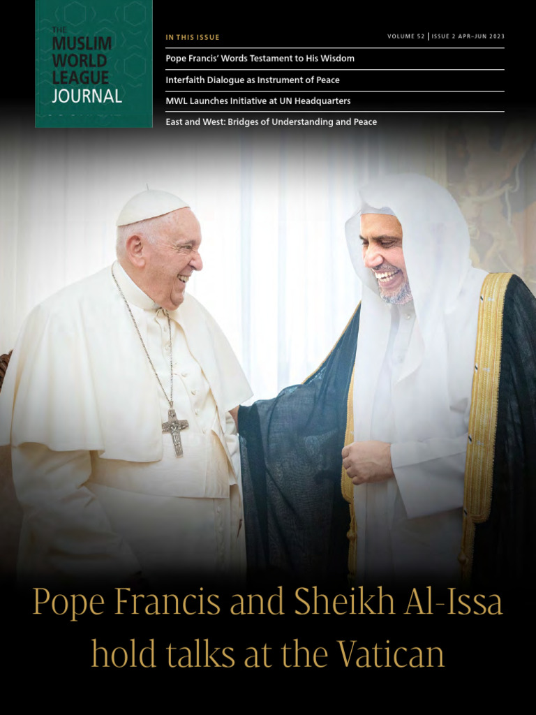 Muslim World League (MWL) Magazine Vol52 Issue 2 - Islamic Thought, Peace, Coexistence ...