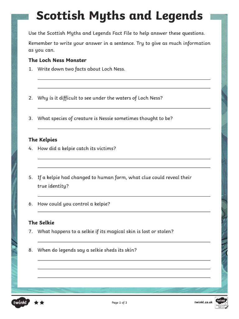 Reading Comprehension Activity Sheet Middle Ability | PDF
