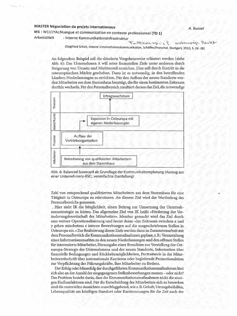 Séance 4 Text Fallbeispiel Osteurop. Markt | PDF