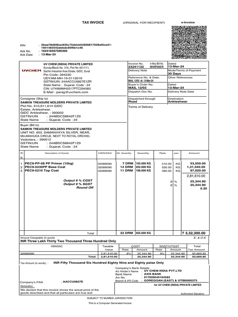 Screenshot 2024-03-27 at 9.14.32 PM | PDF | Taxes | Invoice
