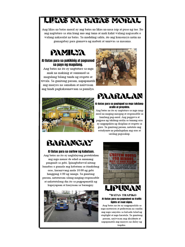 Likas Na Batas Moral | PDF