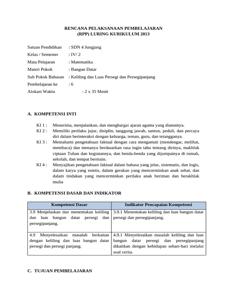 Dadang Darmaji_rpp Set III Kls 4 | PDF