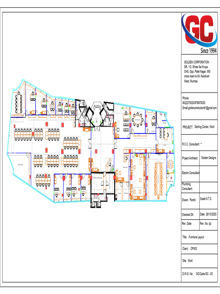 Office Furniture Layout Plan | PDF