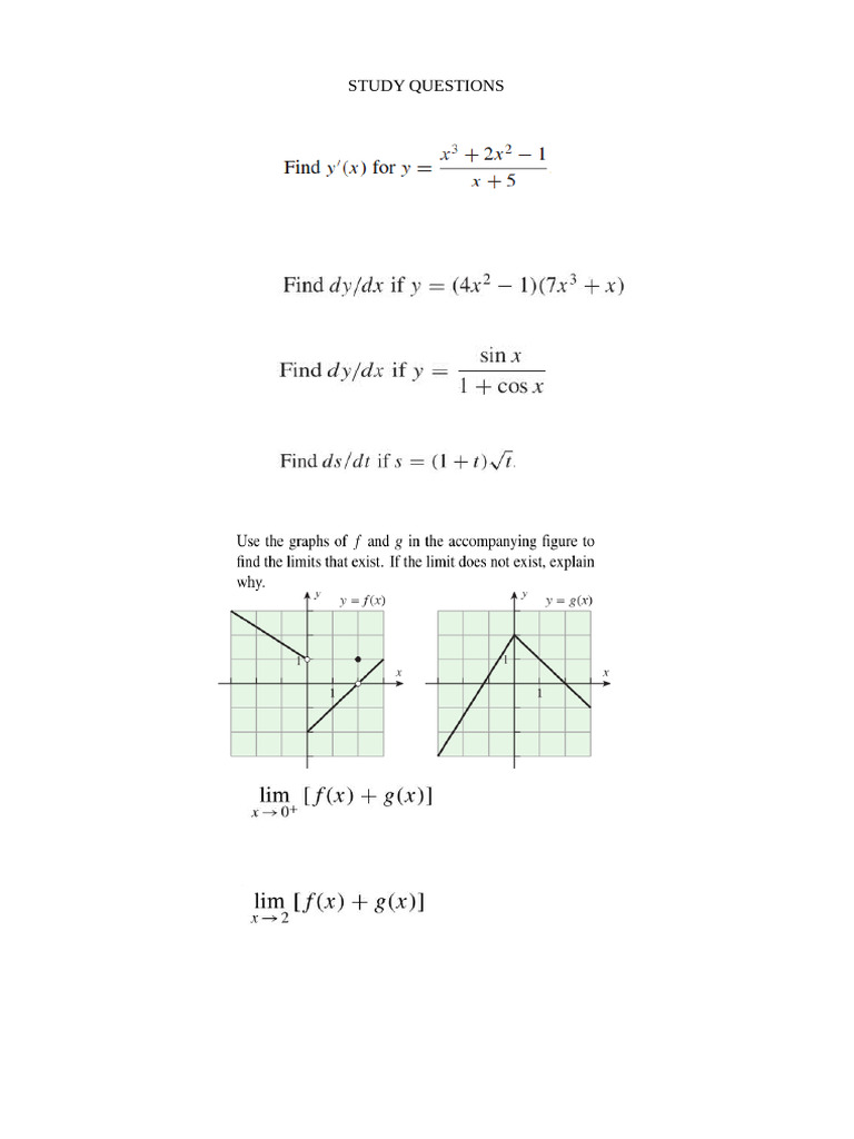 Study Questions C | PDF