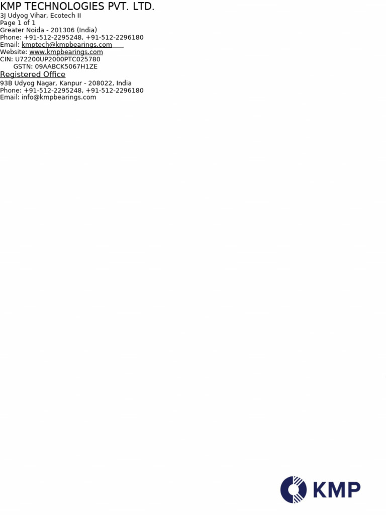 Letterhead KMPT | PDF