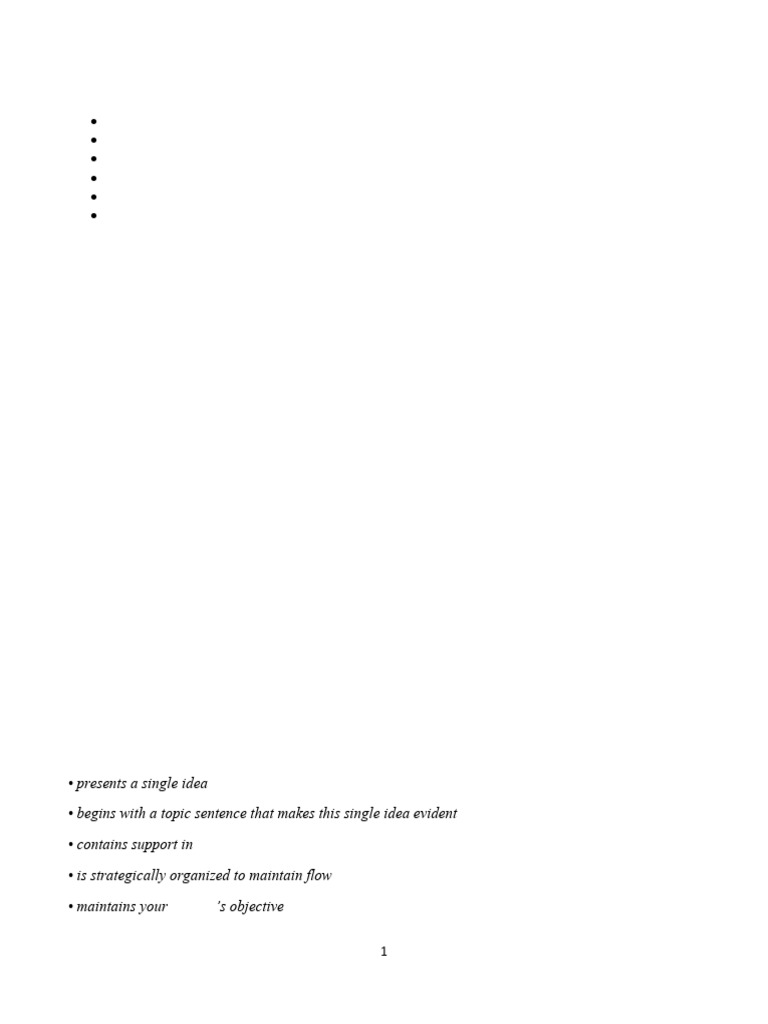 Mastering Paragraph Writing Techniques | PDF | Comma | Punctuation