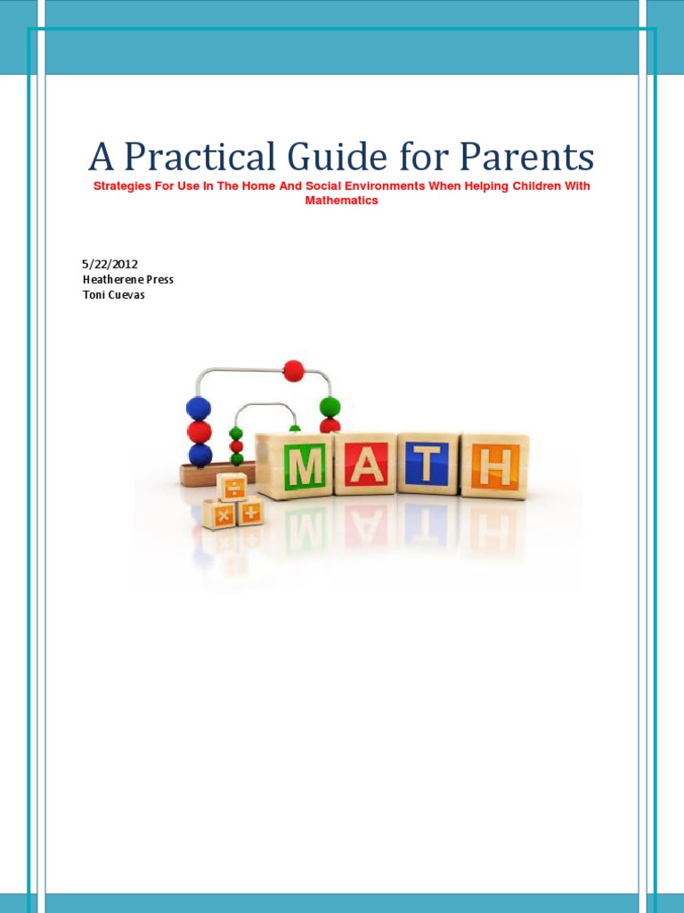 A Practical Guide For Parents - Strategies For Mathematics | PDF ...