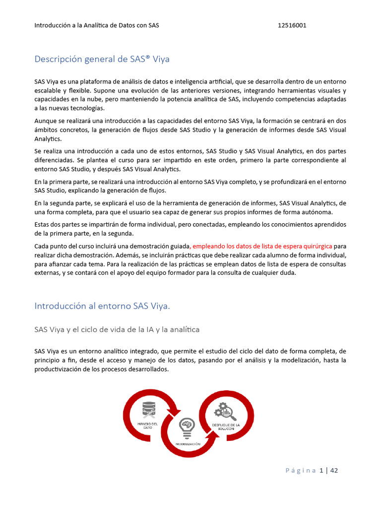 Herramientas para Análisis de Datos en SAS | PDF | Sas (software ...