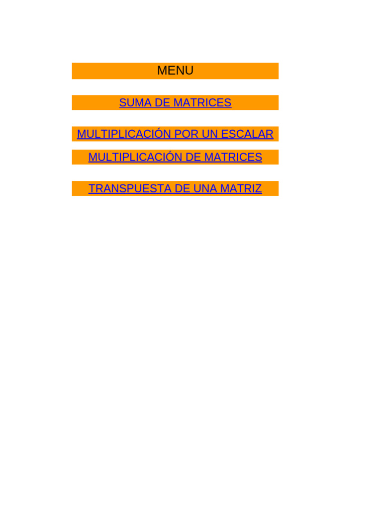 Matrices Excel S Eei 1 | PDF | Matriz (Matemáticas) | Determinante