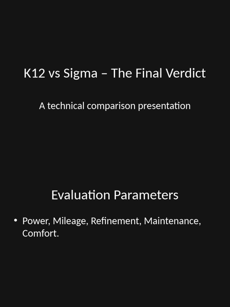 Presentation 4 Final Verdict | PDF