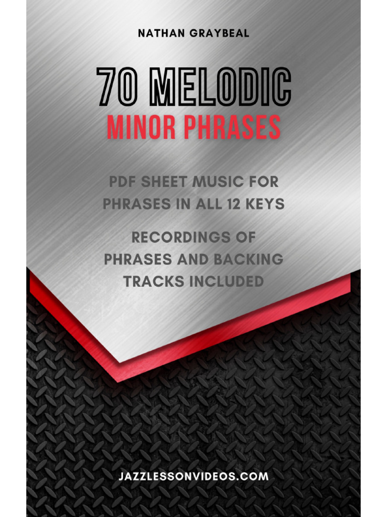 Melodic Minor Shapes and Colors | PDF | Scale (Music) | Chord (Music)