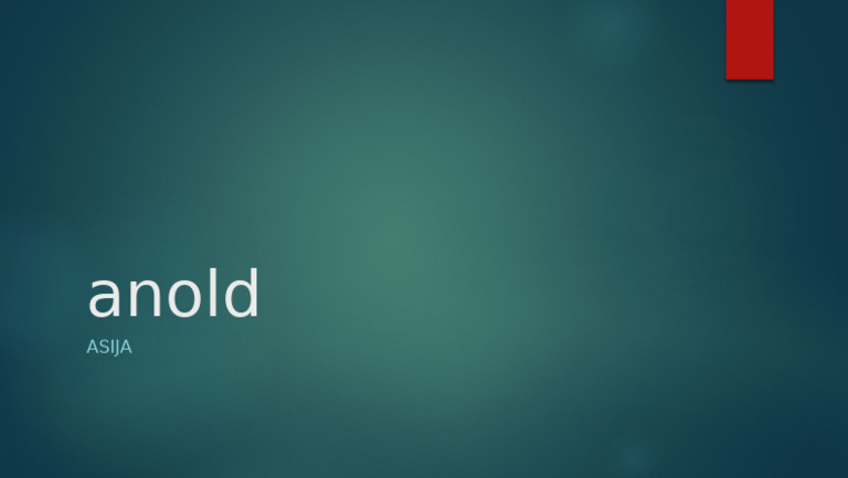 Anold: Asija | PDF