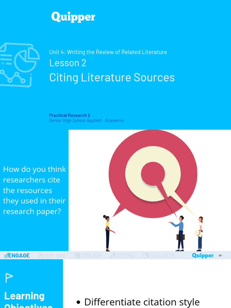 Citing Literature in Research Papers | PDF | Citation | Apa Style