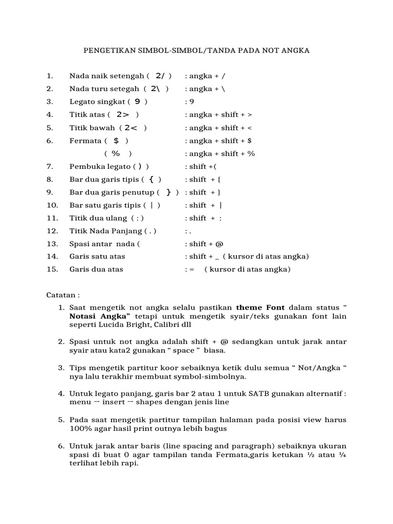 Simbol2 Nada | PDF