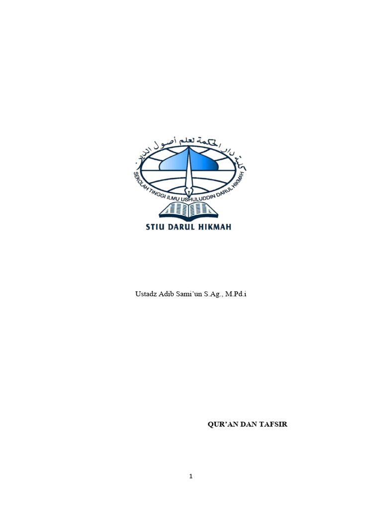 Pemikiran Aliran Jabariyah dalam Islam | PDF