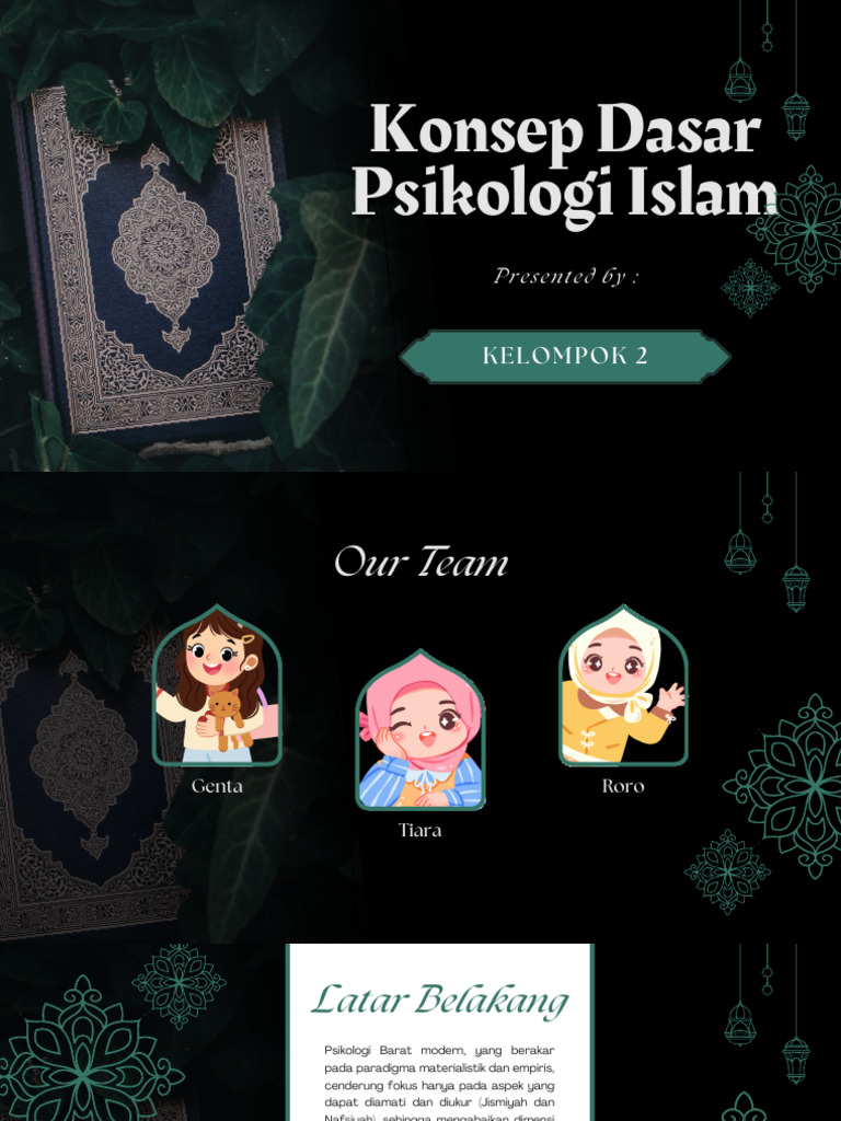 Psikologi Islam: Dimensi Manusia Utuh | PDF