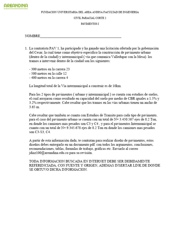 Parcial 2 Pav I | PDF