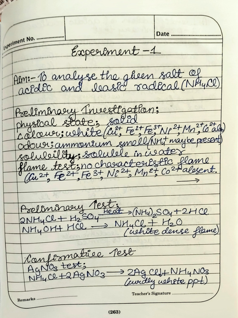 Chem Lab Manual - 27th | PDF
