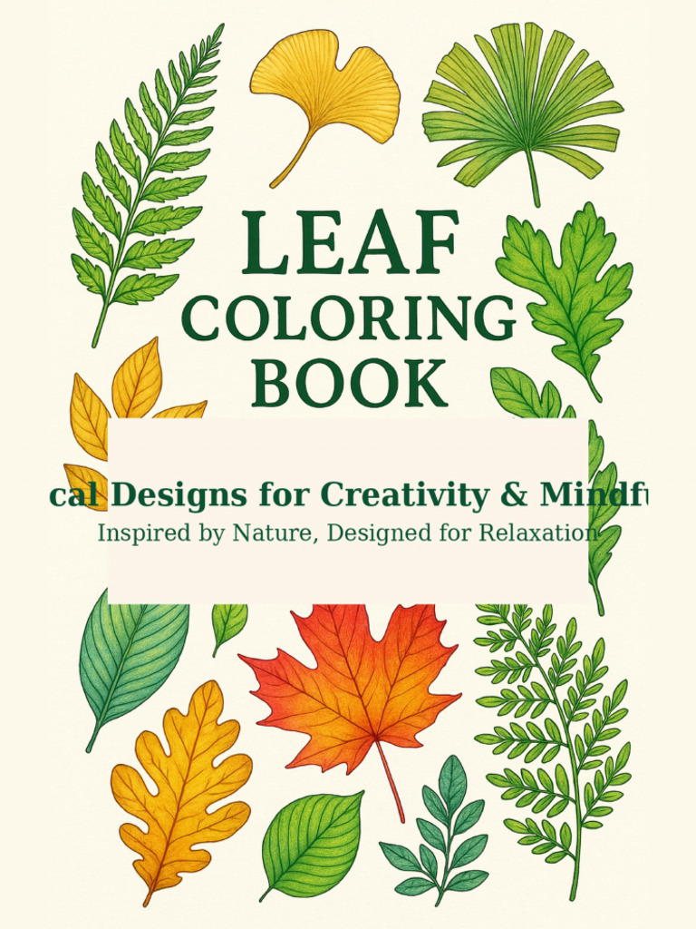Leaf Coloring Book | PDF