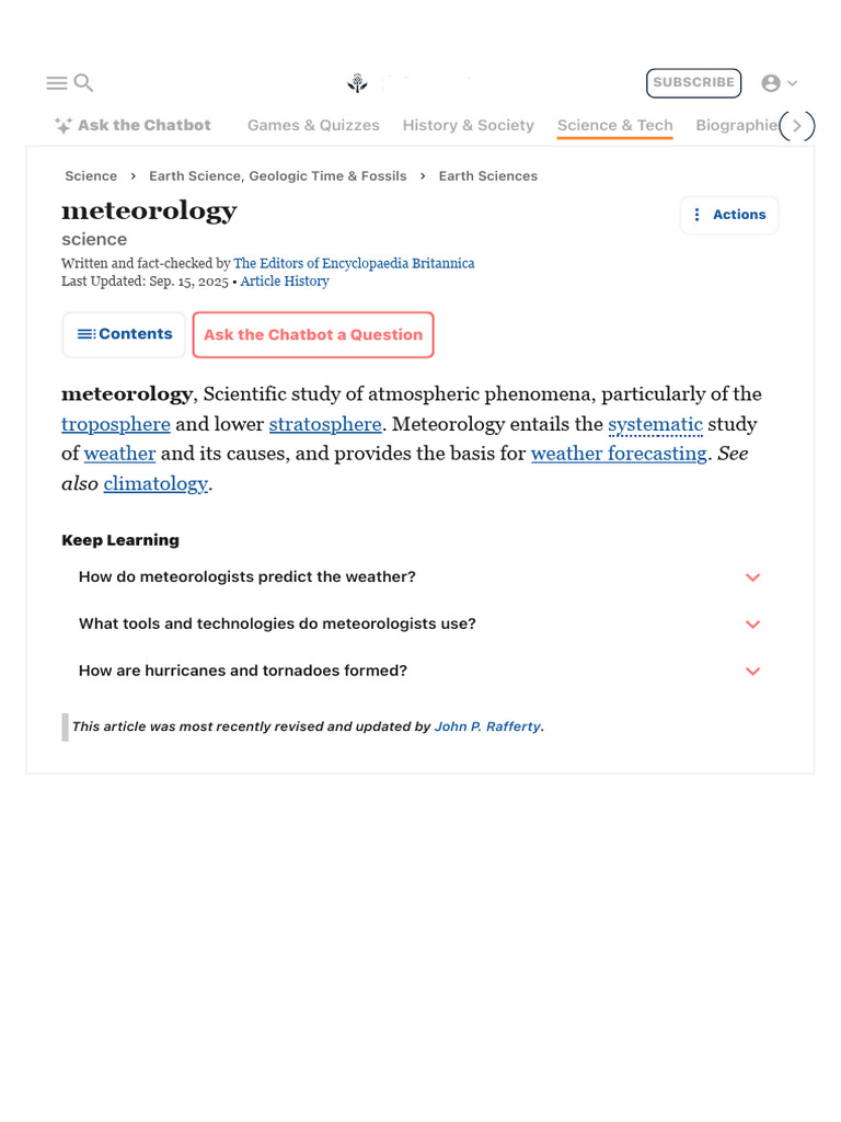 Understanding Meteorology Basics | PDF