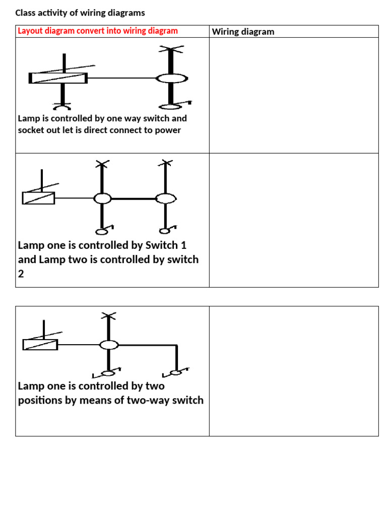 Wiring Diagrams for Lamp Control Systems | PDF