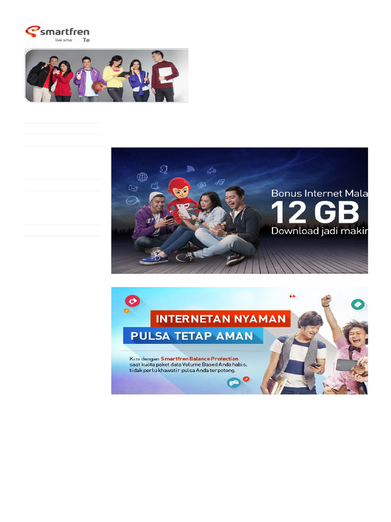 Paket Internet Smartfren Connex Terbaru | PDF