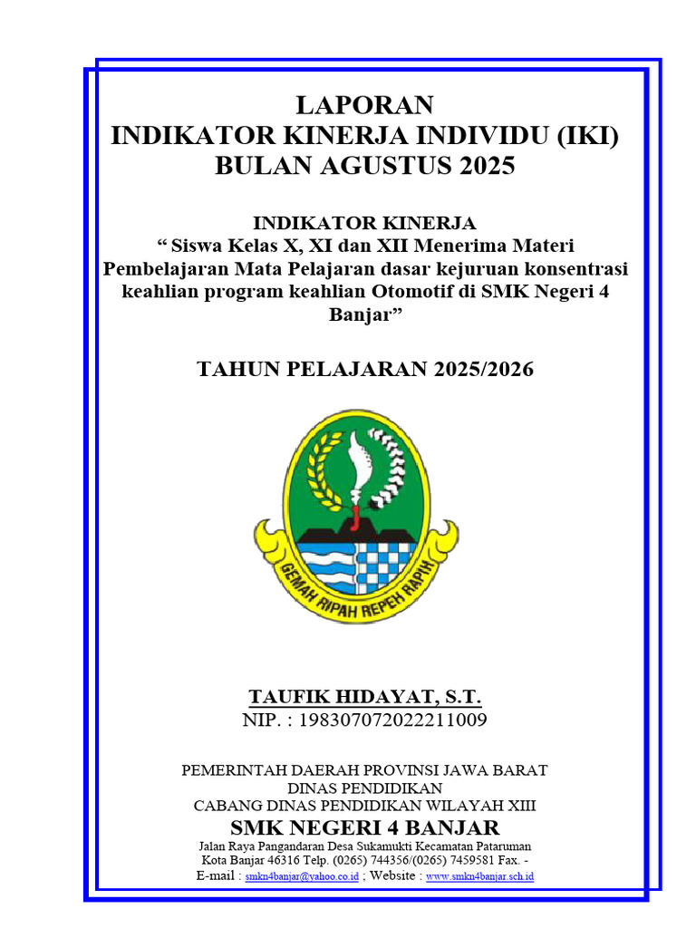 Iki 3 Agustus 2025 | PDF
