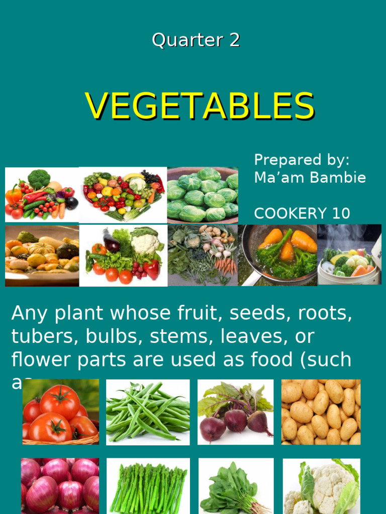 Cooking Principles for Quality Vegetables | PDF | Vegetables | Cooking