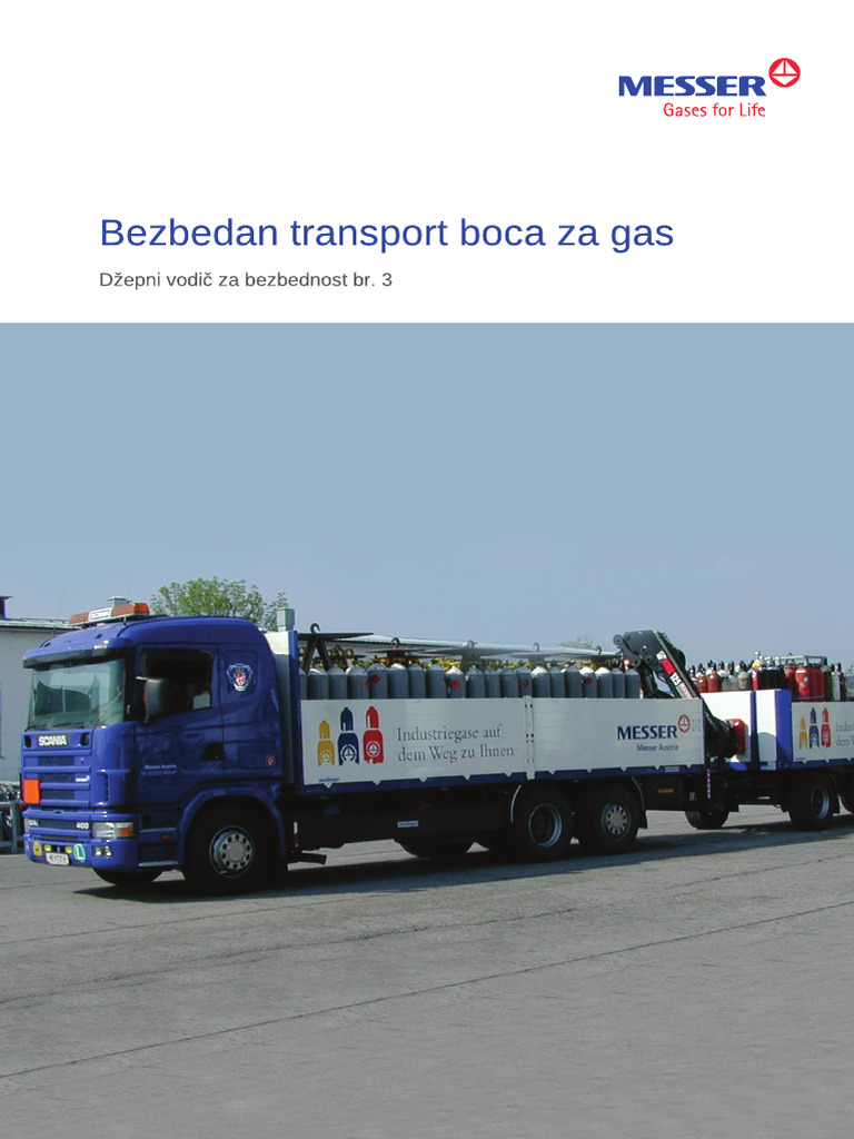 Džepni Vodič Br.3 - Bezbedan Transport Boca Za Gas (QZ-05-403-1) | PDF