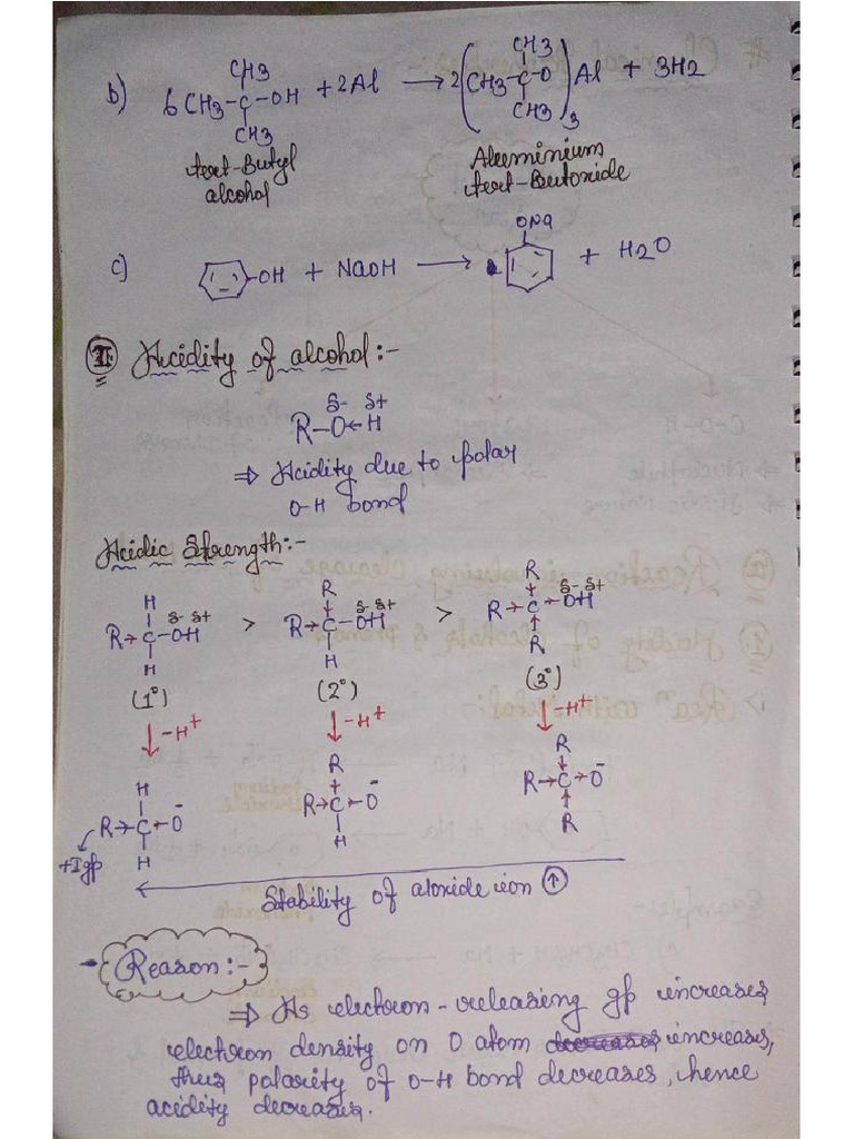 Organic Chemistry Notes - 1 | PDF
