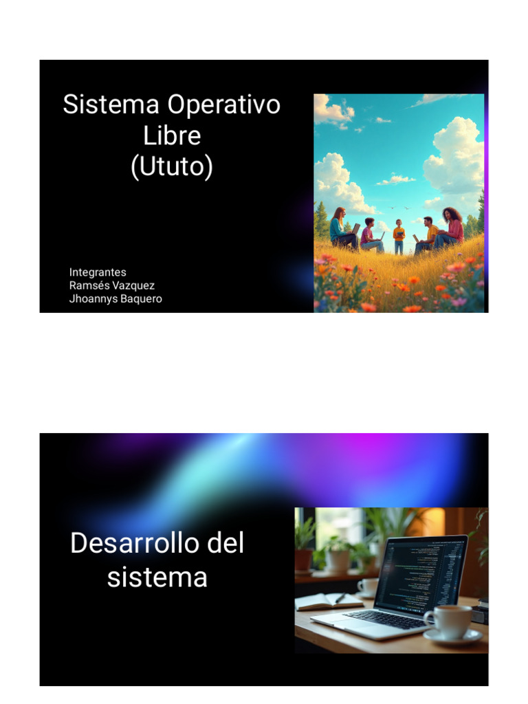 Sistema Operativo Libre Ututo | PDF | Software libre | Shell (informática)