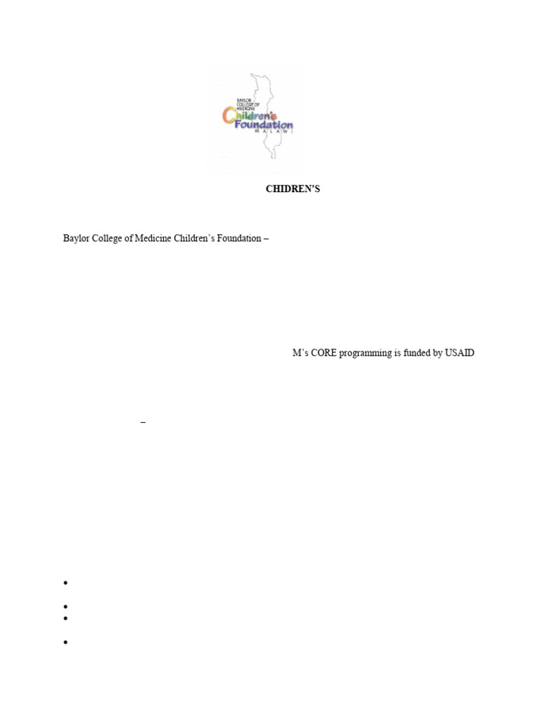 Statistical Clerk Vacancy at BCMCF-M | PDF | Electronic Health Record