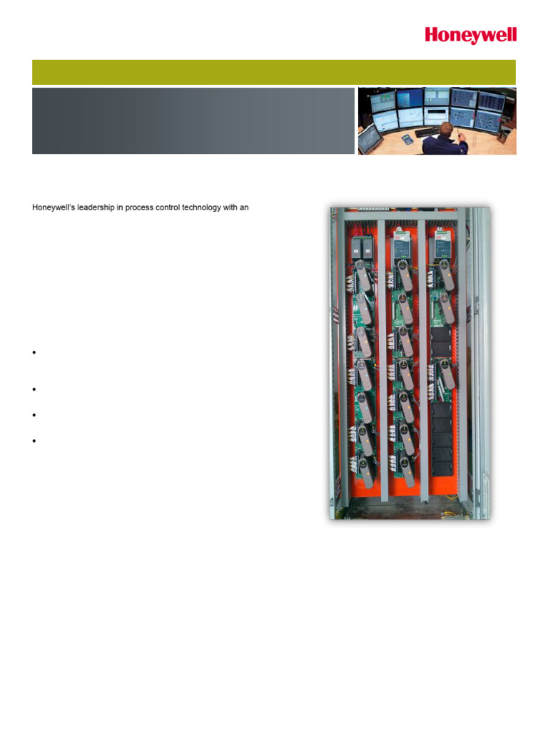 Experion LX Series 8 I/O Module Benefits | PDF | Computer Engineering ...