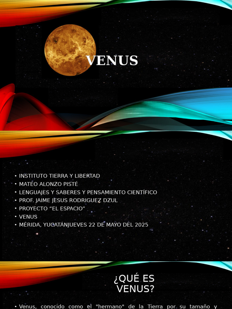 Venus | PDF | Venus | Satélite