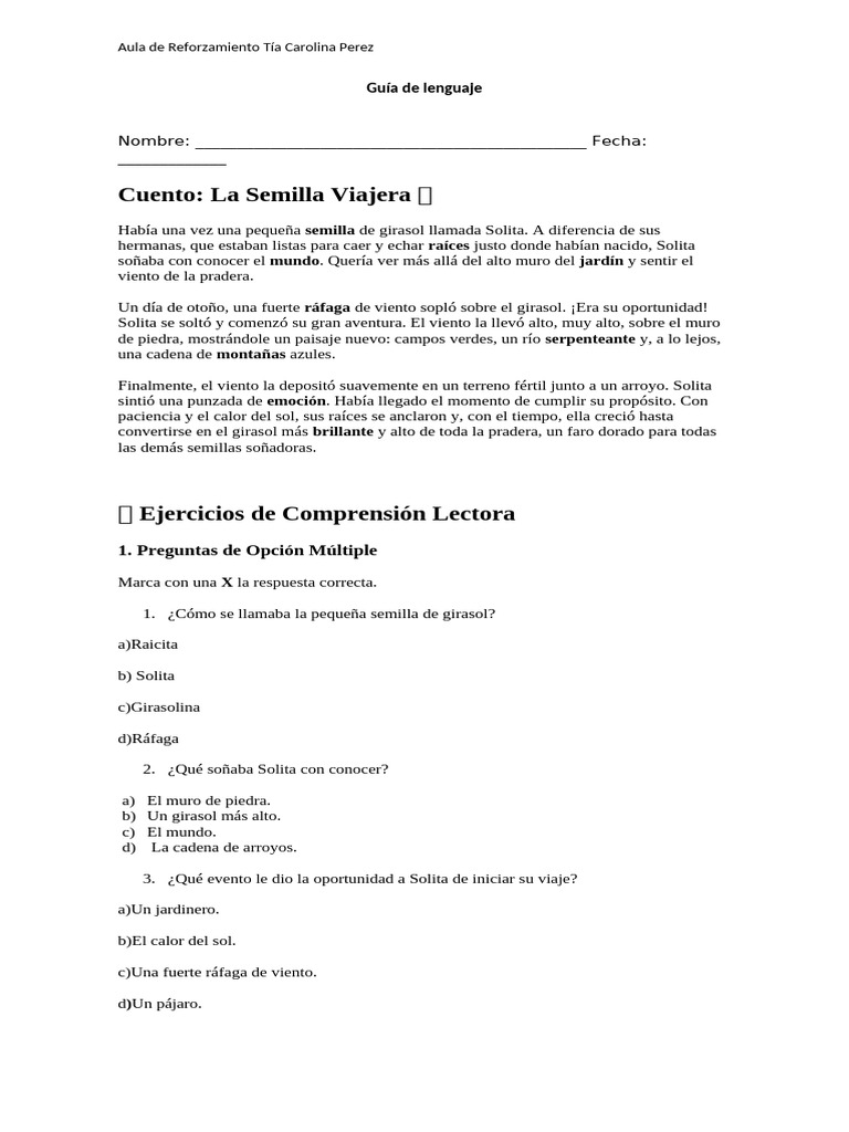 Guia de Lenguaje Figurado 18 | PDF