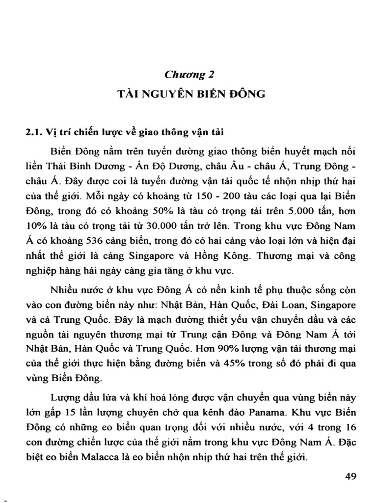 Tai Nguyen Bien Dong | PDF